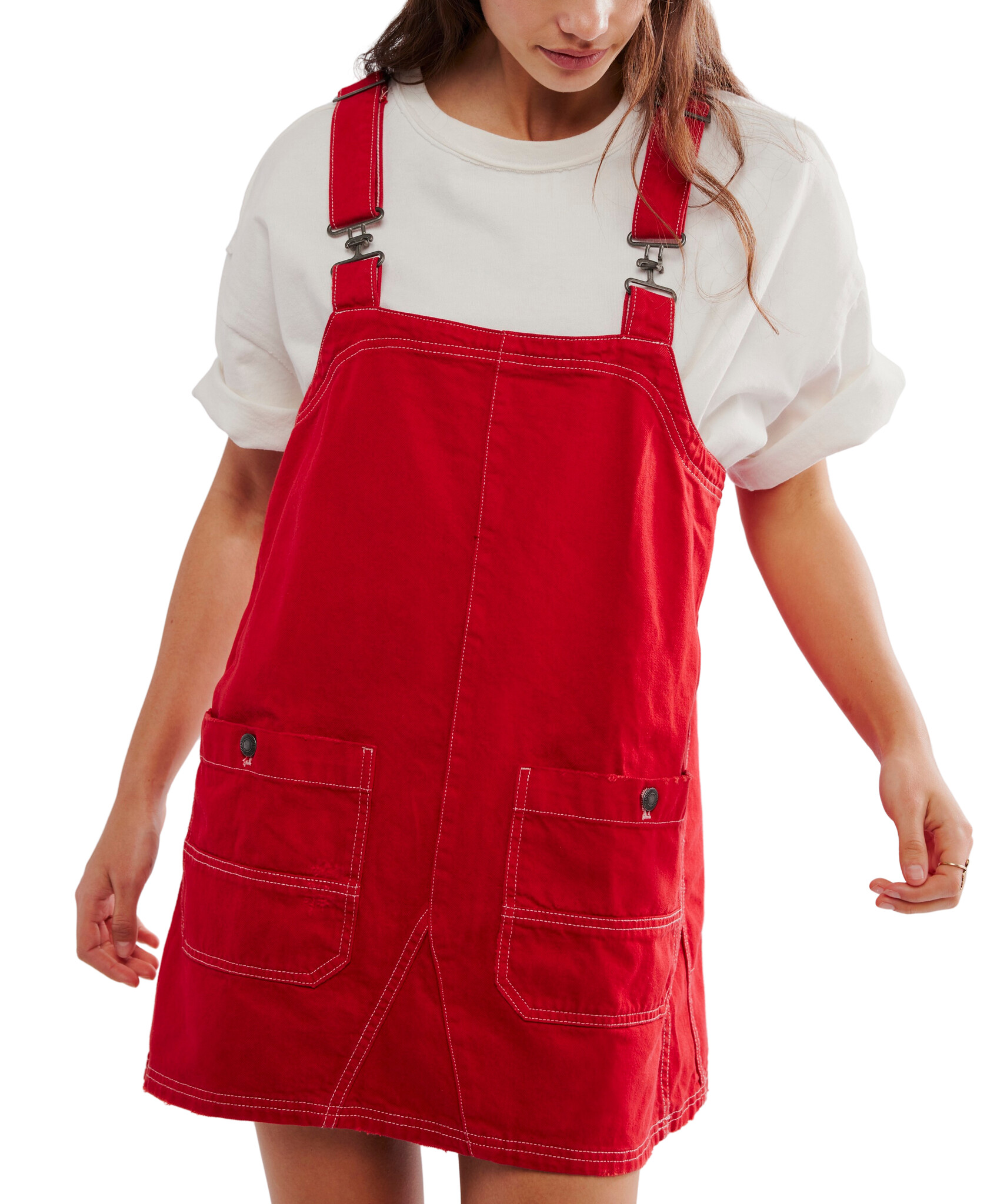 LABEL | Free People Overall Smock Mini - LABEL