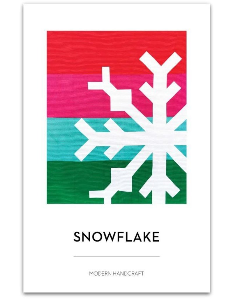 Modern Handcraft’s Snowflake Quilt Pattern - Picking Daisies