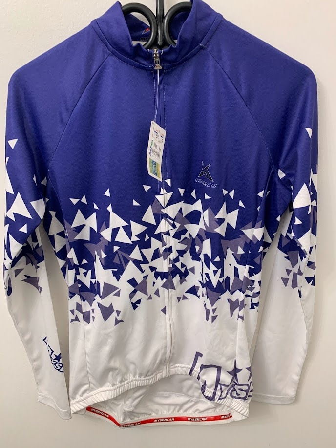 MySenlan Mysenlan Women's Long Sleeve Jersey+Leggings Purple/White L ...