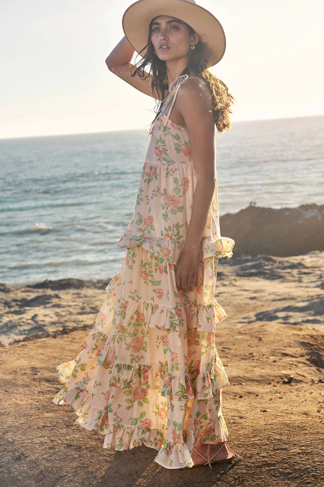 Navie Maxi Dress - White Bull Clothing Co