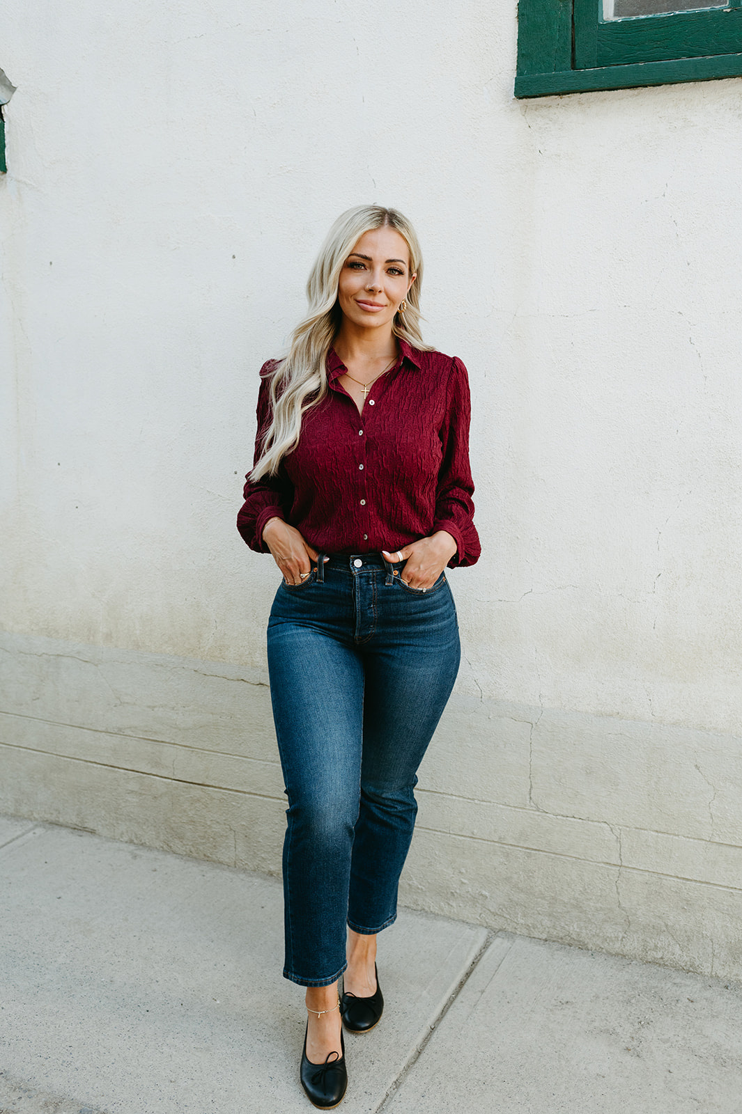 Gagnes Blouse - White Bull Clothing Co