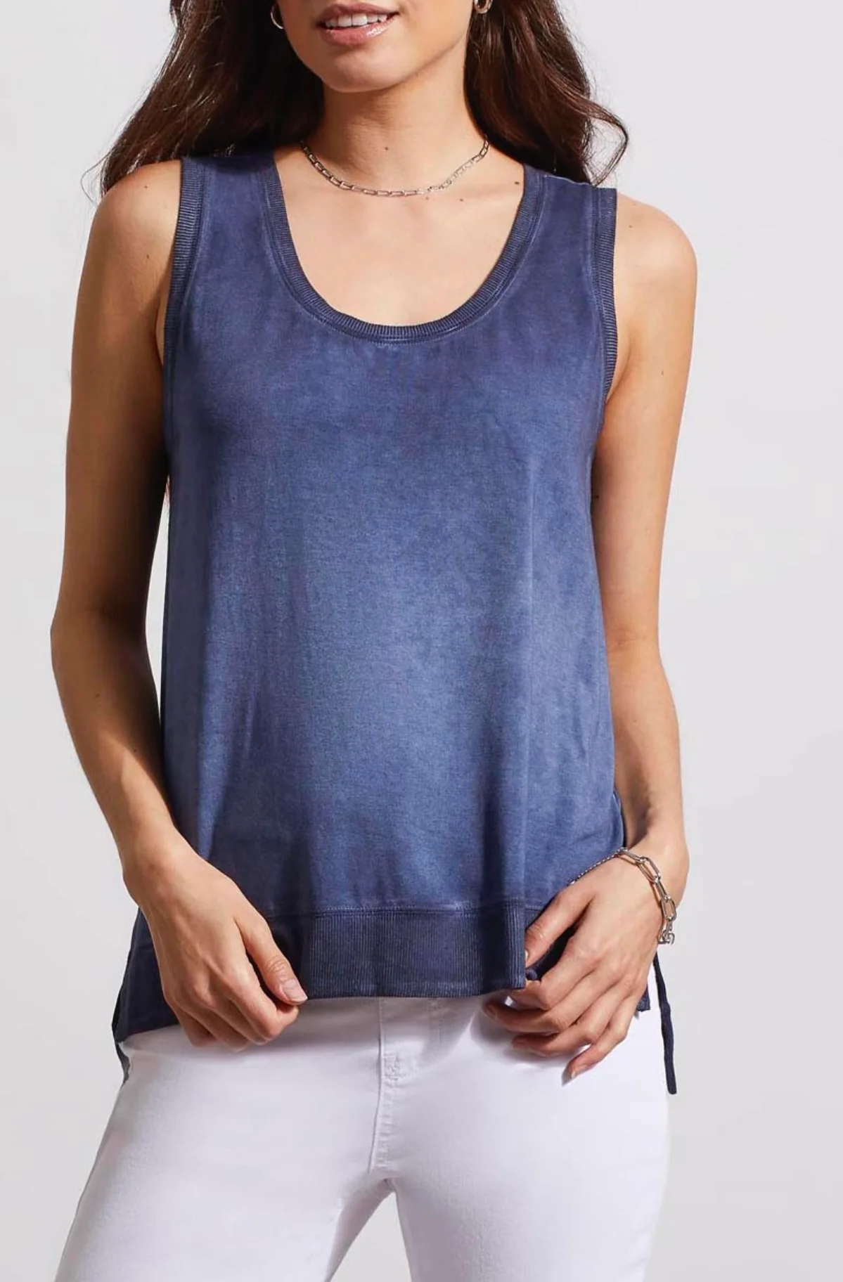 Renny High Low Tank - White Bull Clothing Co
