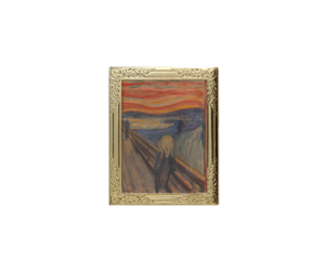Art Frame Enamel Pin - The Scream - Amon Carter Museum of American Art