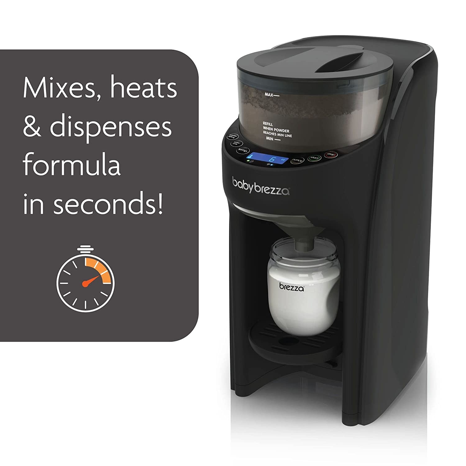 Baby Brezza Formula Pro Advanced WiFi Baby Formula Dispenser ...