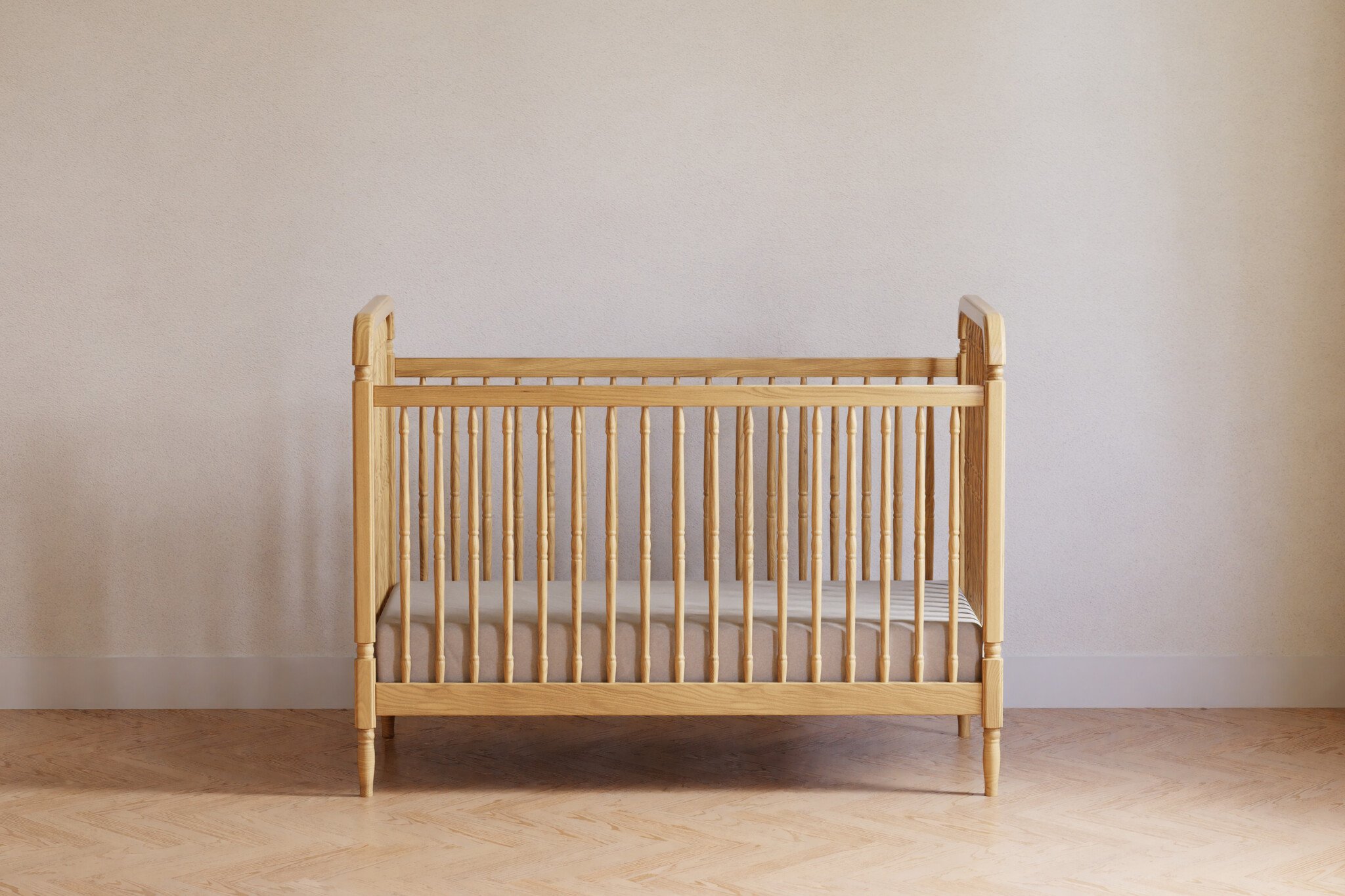 Namesake Liberty 3-in-1 Convertible Spindle Crib w/Toddler Bed ...