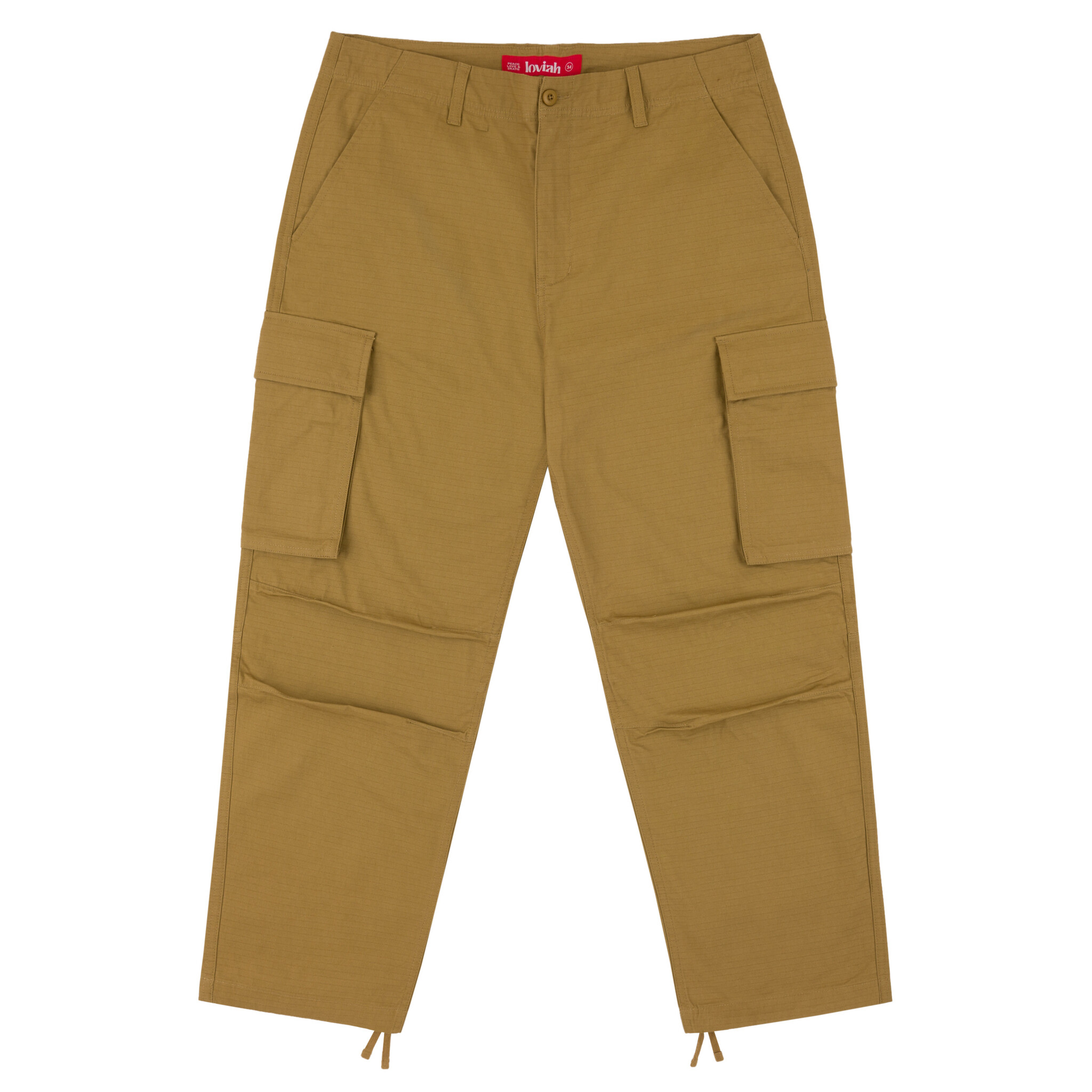 LOVIAH - PANTALON CARGO RIPSTOP (KHAKI BRITANNIQUE) - Rookery Skateshop