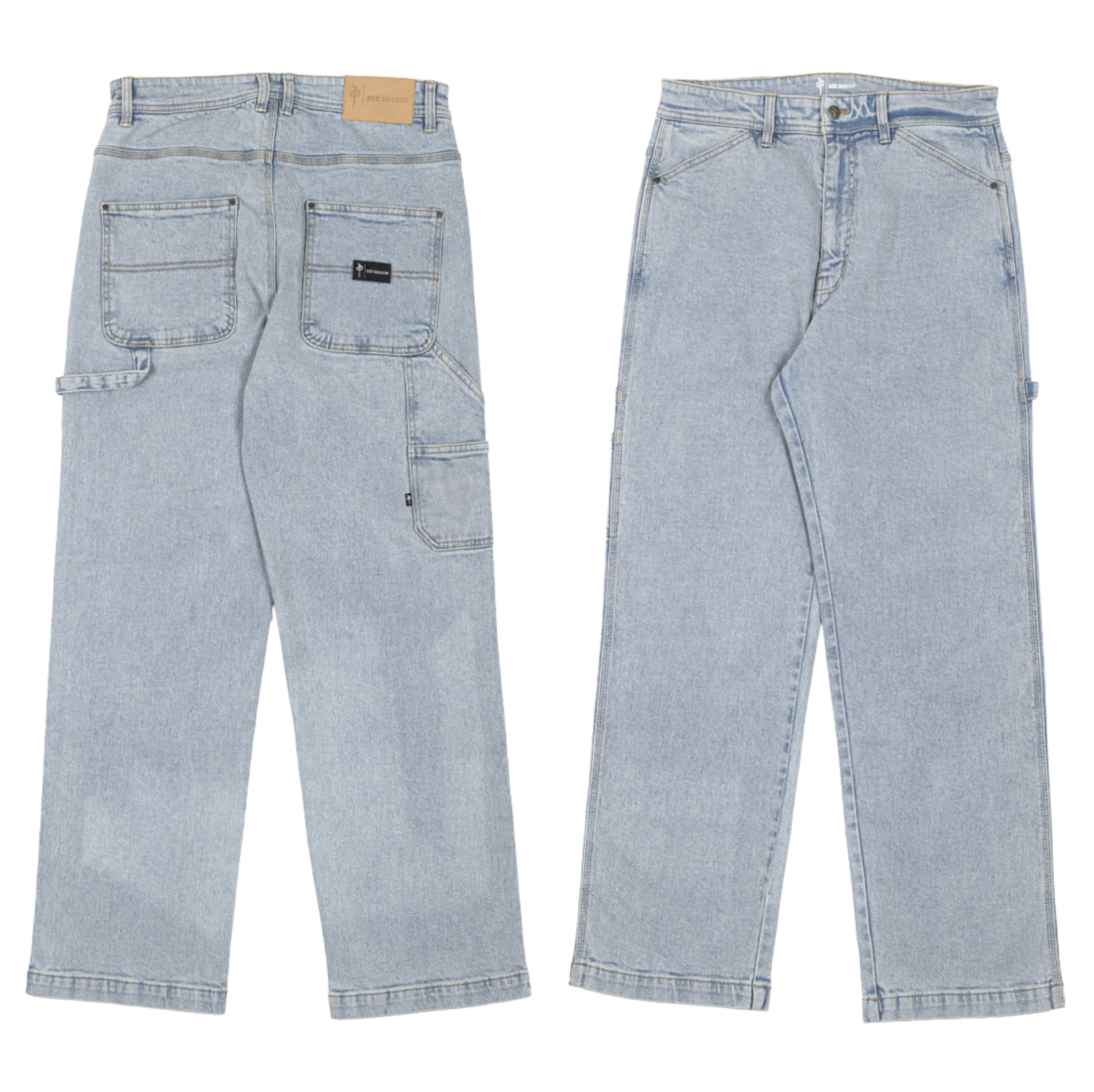 RED DRAGON RDS - MECHANIZER JEANS (ULTRA LIGHT BLUE) - Rookery Skateshop