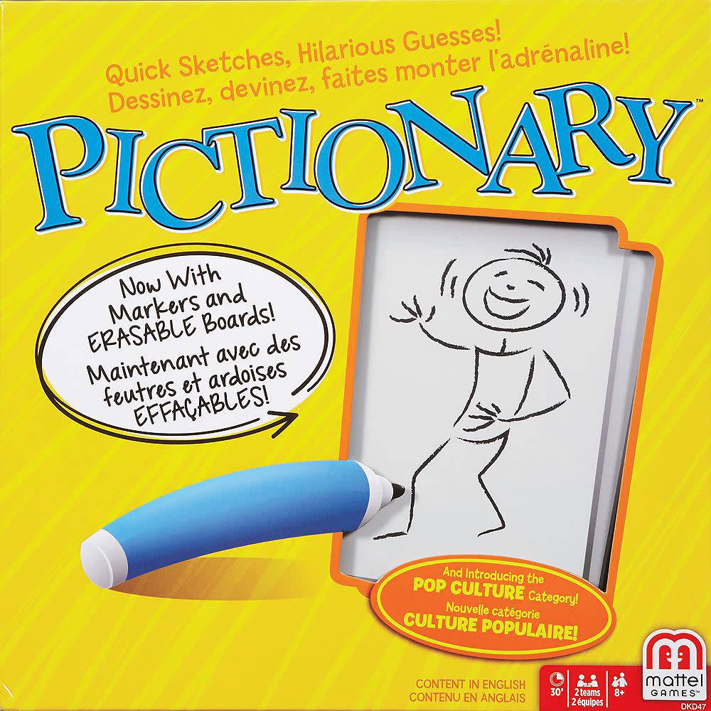 Mattel Games Pictionary Effaçable (ML) - Le Griffon