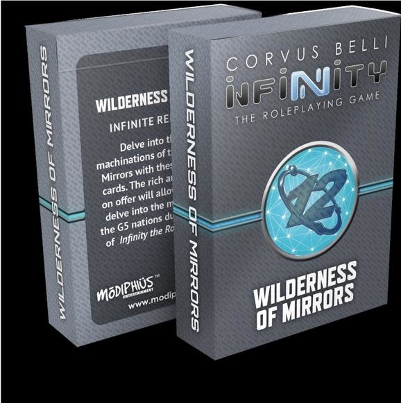 Corvus Belli Infinity RPG: Wilderness of Mirrors Deck - Le Griffon