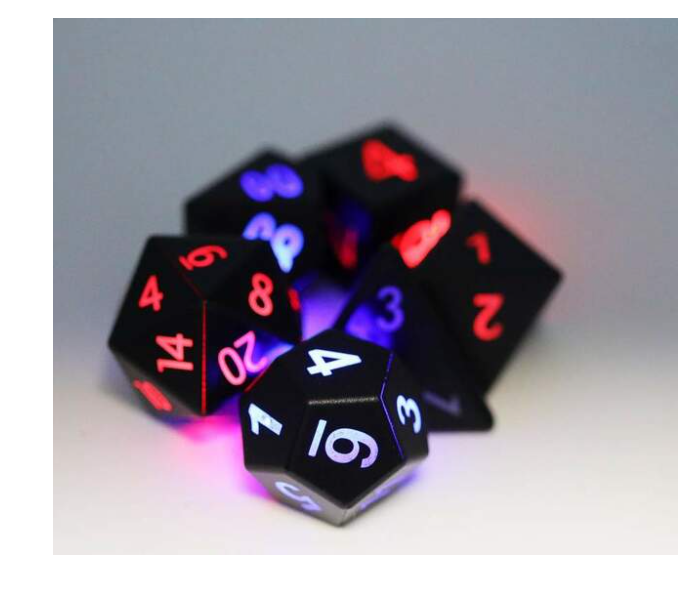 Fox Crest Dungeon Master's Rave RPG Dice Set - Le Griffon