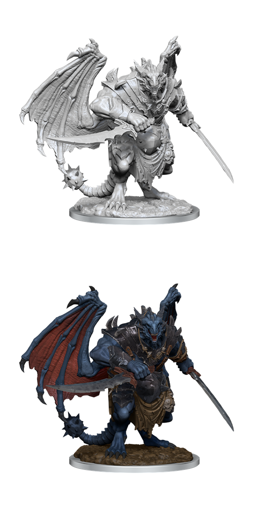 WizKids Dnd Unpainted Mini: Wave 20 - Draconian Dreadnought - Le Griffon