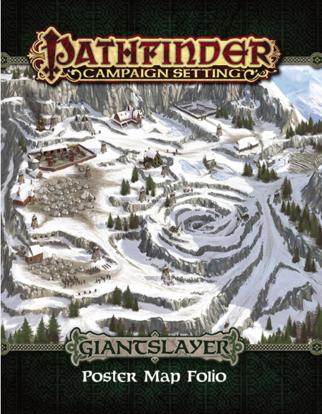 Paizo Pathfinder: Giantslayer Map Folio - Le Griffon