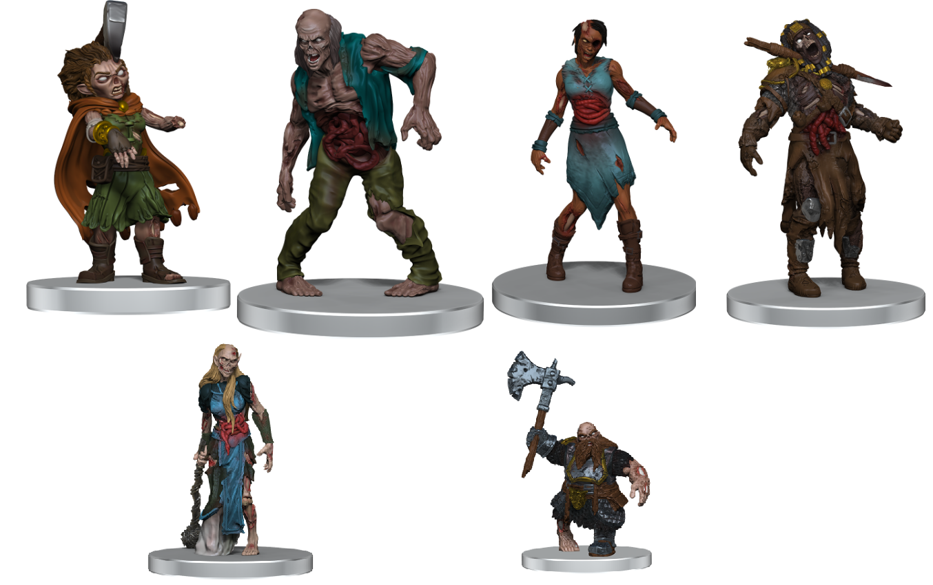 WizKids D&D Icons: Undead Armies - Zombies - Le Griffon