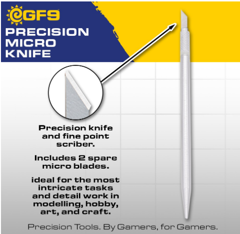 Gale Force 9 Hobby Tools: Precision Micro Knife - Le Griffon