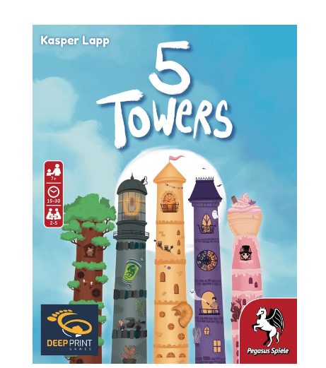 Pegasus Spiele 5 Towers (EN) - Le Griffon