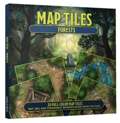 Kobold Press Map Tiles: Forest (Kobold Press) - Le Griffon