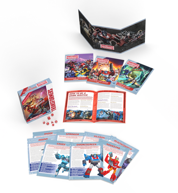 Renegade Game Studios Transformers RPG: Beginner Box - Roll Out (EN ...