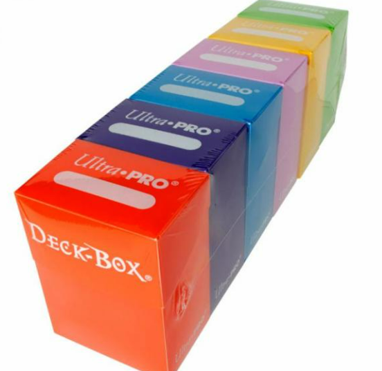 Ultra Pro Deck Box Solid 6 Colours Bundle - Le Griffon