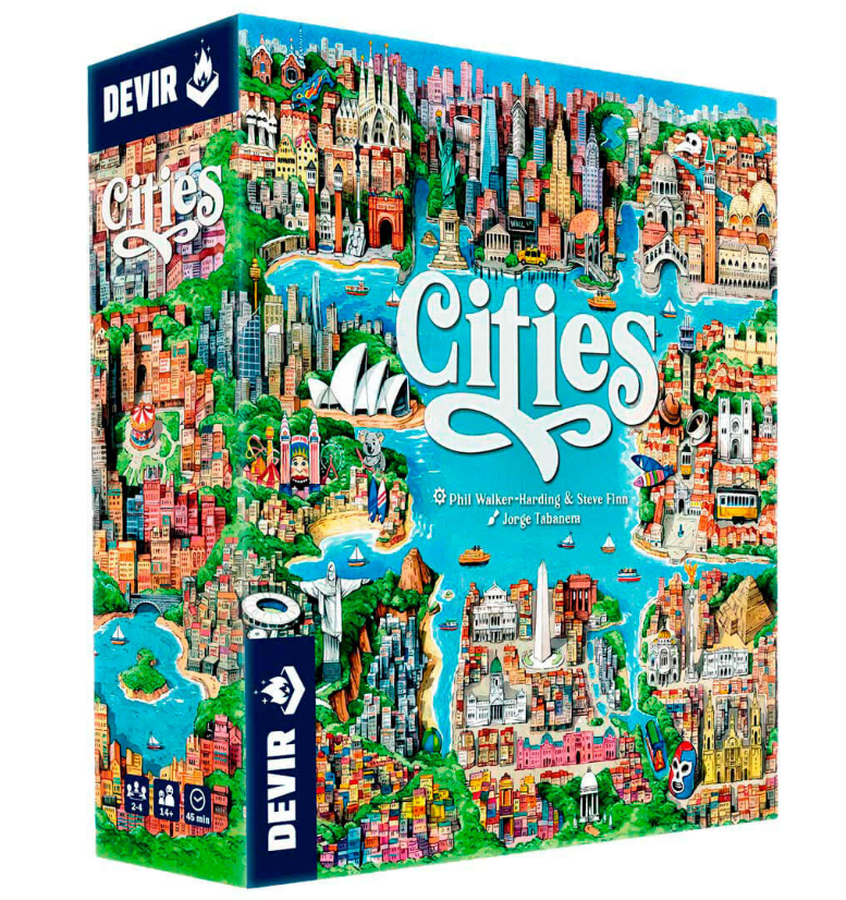 Devir Cities: The Board Game (EN) - Le Griffon