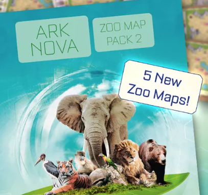 Capstone Games Ark Nova: Zoo Map Pack 2 (EN) - Le Griffon