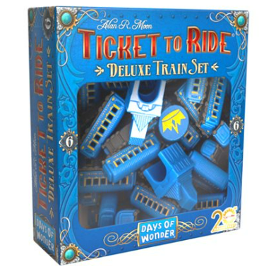Days of Wonder Ticket to Ride: Deluxe Train Set - BLEU - Le Griffon