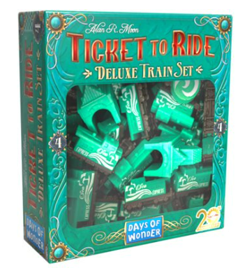 Days of Wonder Ticket to Ride: Deluxe Train Set - VERT - Le Griffon