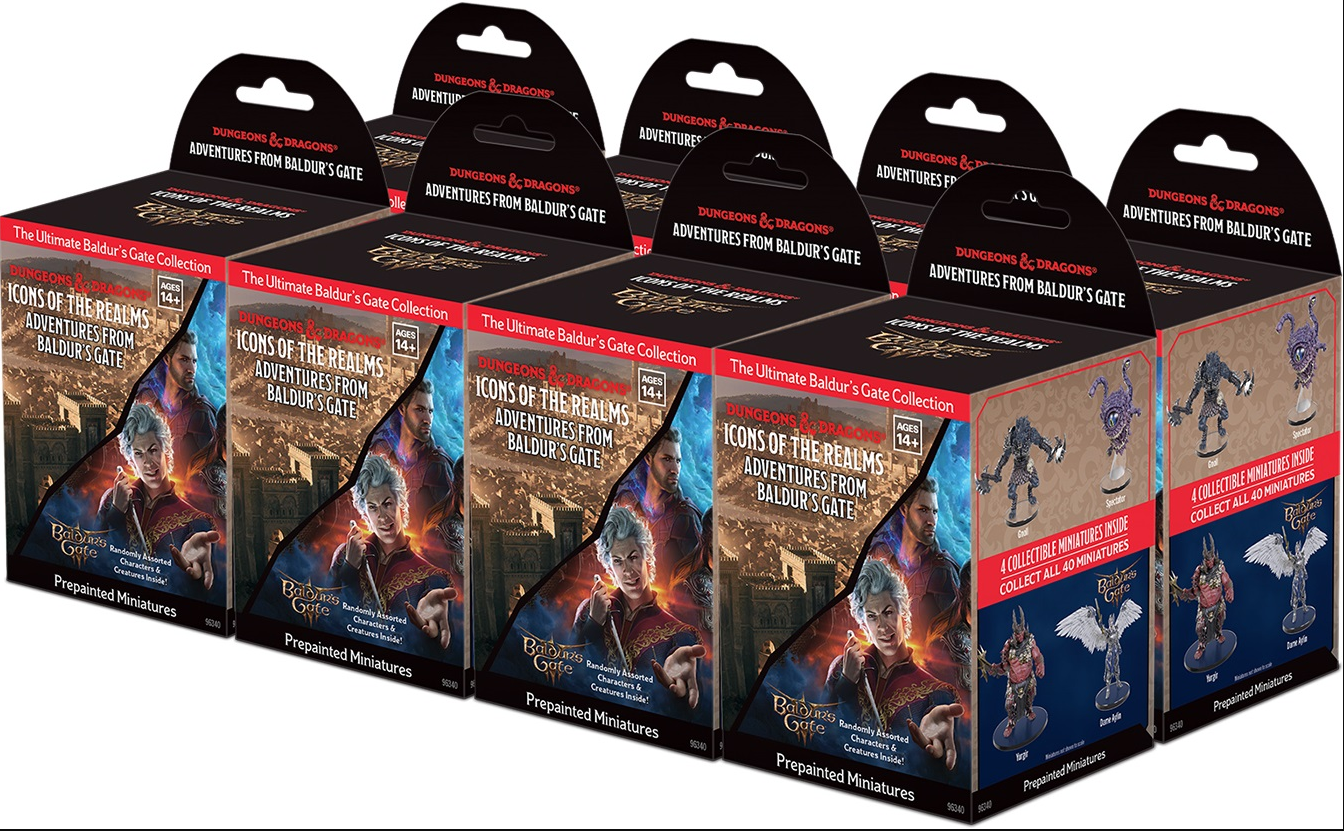 Dungeons & Dragons RPG DND Icons: Adventure From Baldur's Gate Booster ...