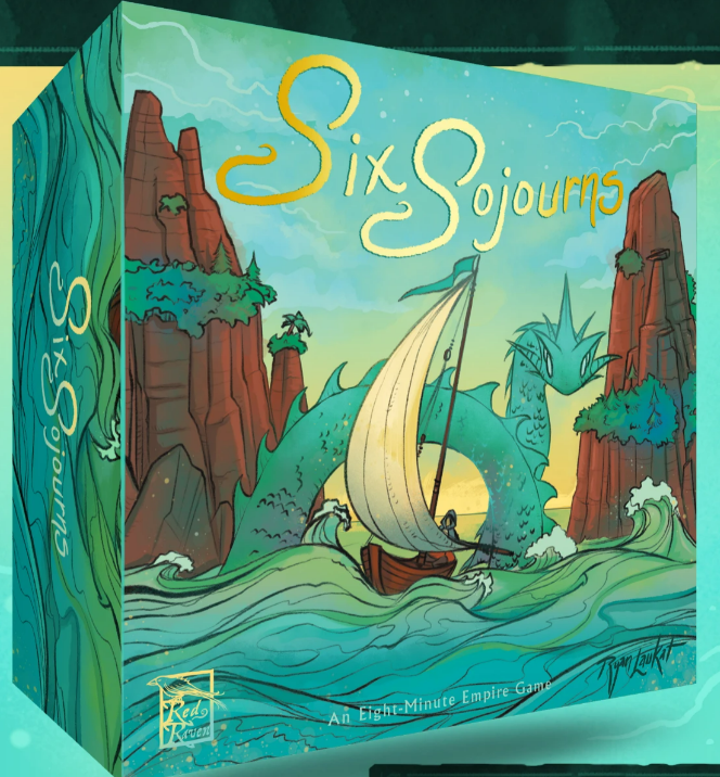 Red Raven Games Six Sojourns (GAMEFOUND Deluxe Edition) - Le Griffon
