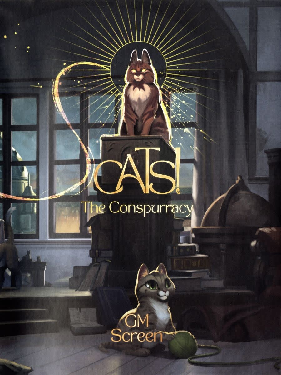 Black Book edition Cats! The Conspurracy GM Screen - Le Griffon