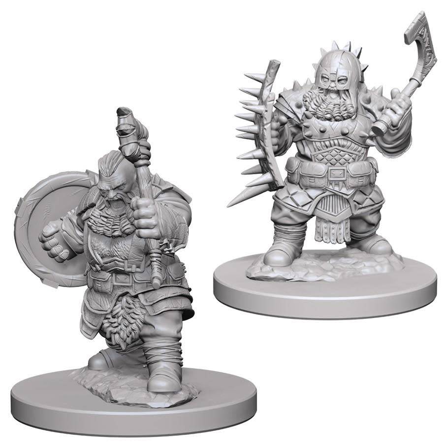 WizKids PF Unpainted Minis: Dwarf Male Barbarian - Le Griffon