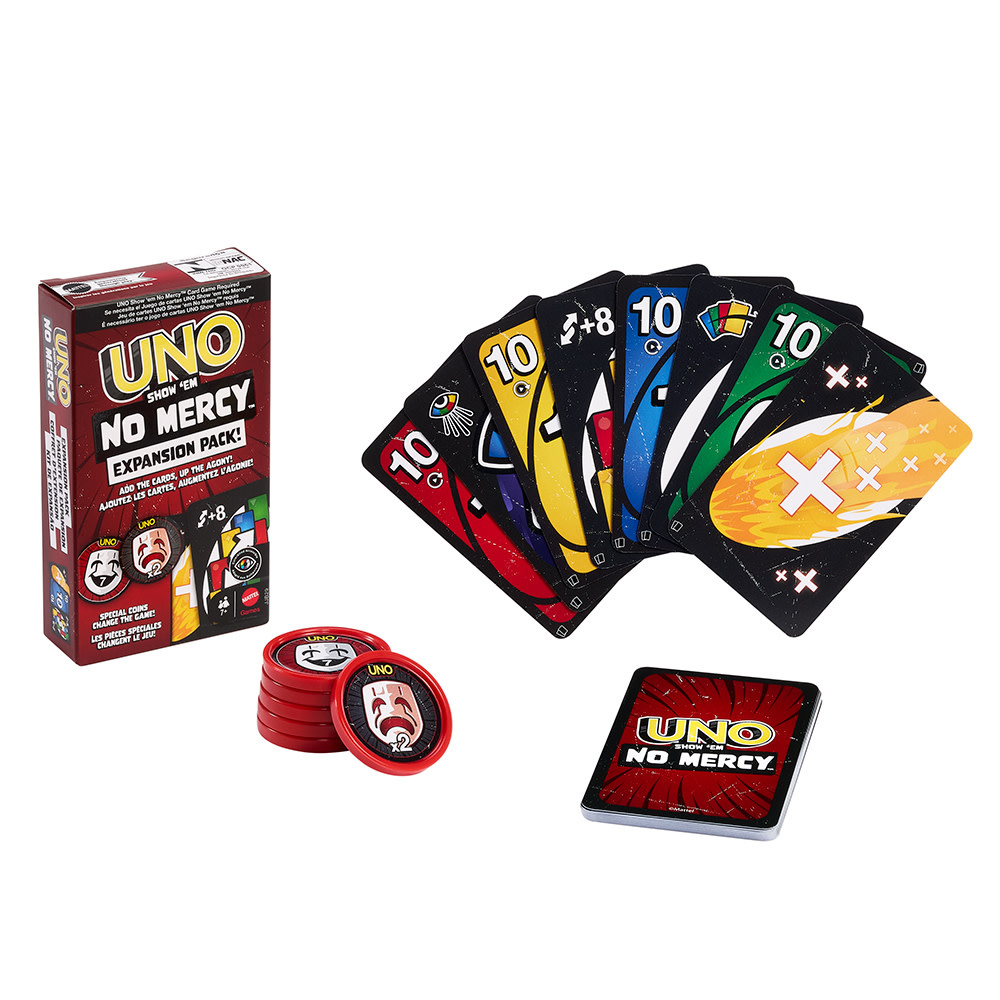 Mattel Games Uno - Sans pitié (No Mercy) Extension (ML) - Le Griffon