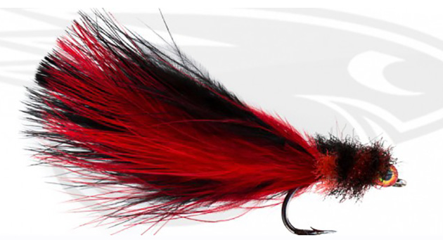 Tarpon Toad Rat - Black/Red 4/0 - Toronto's Fly Fishing Store