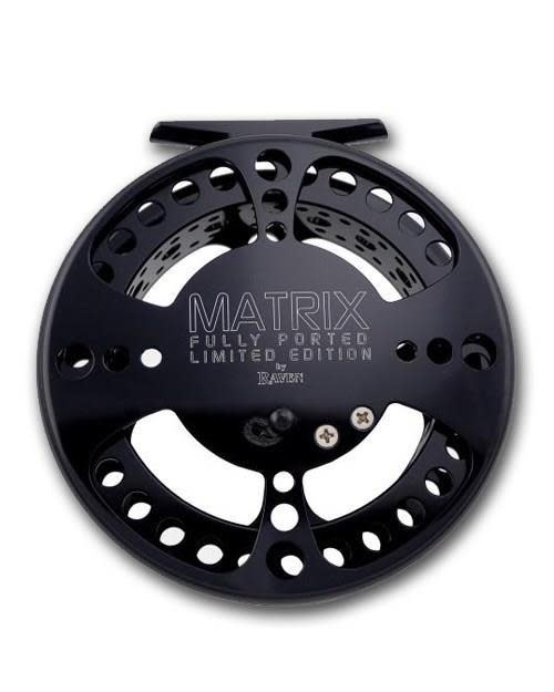 Raven Raven Matrix Limited Edition Centerpin Reel 4 3/4" Black ...