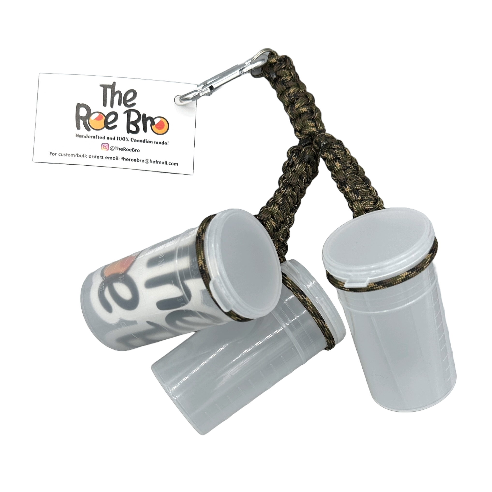 Roe Bro Bait Holder - Triple Compartment - Toronto's Fly Fishing Store