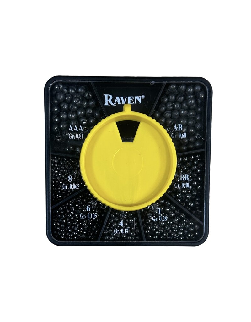 Raven - 7 Part Split Shot Dispenser - Toronto's Fly Fishing Store