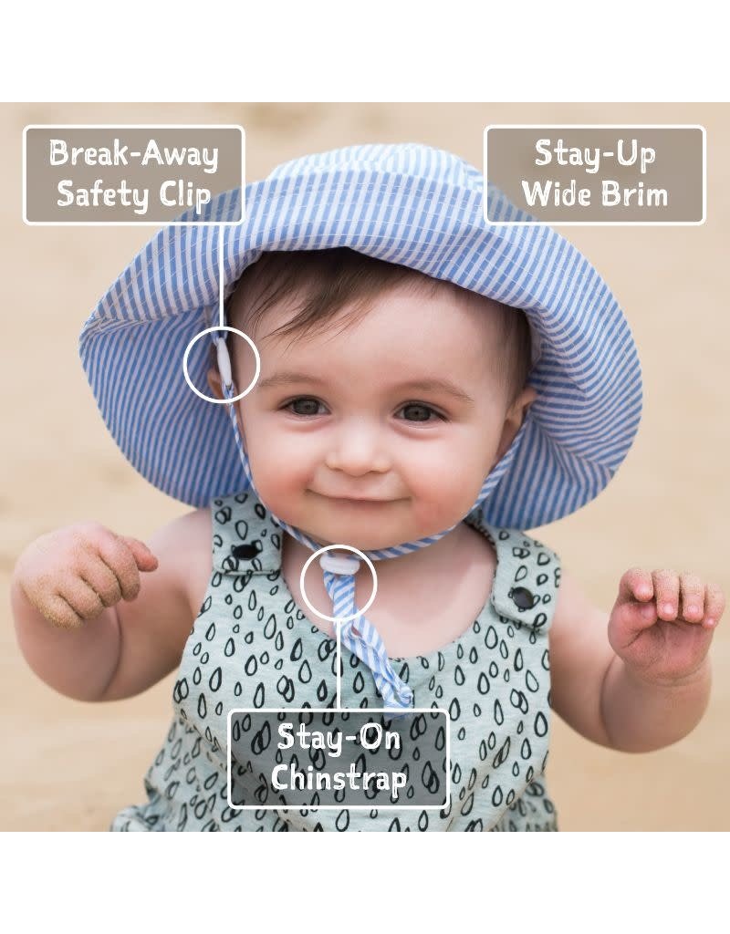 JAN&JUL JAN&JUL COTTON BUCKET HAT DINO - baby enRoute