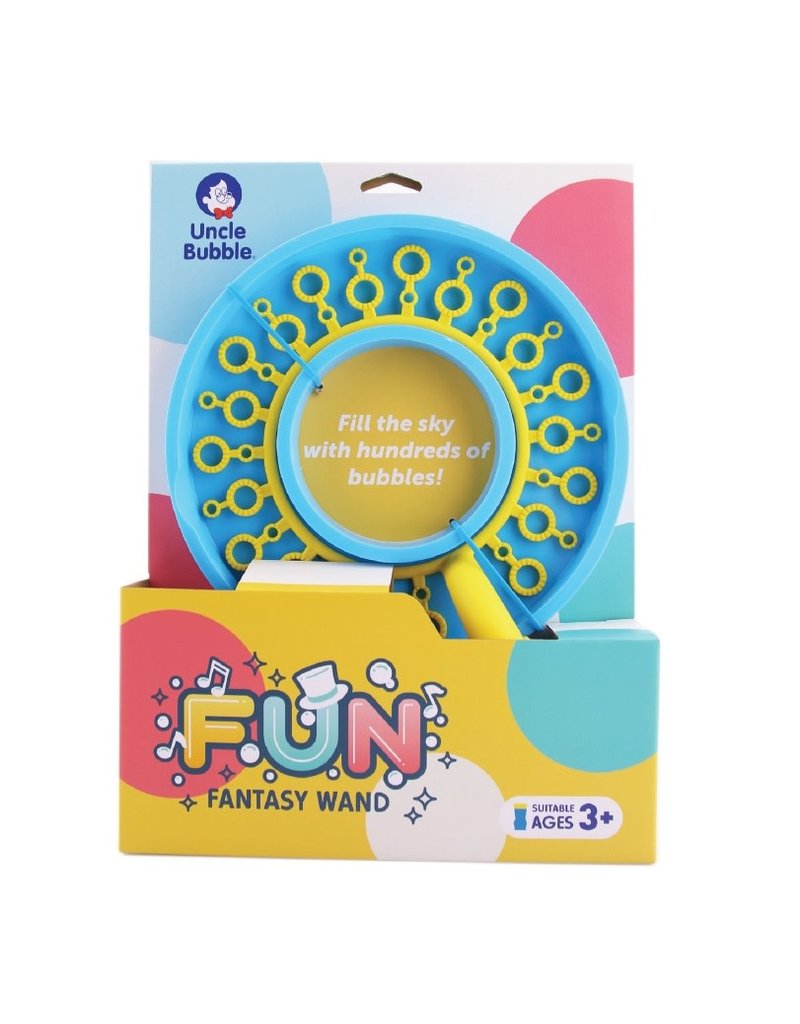 UNCLE BUBBLE UNCLE BUBBLE FUN FANTASY WAND 4OZ - baby enRoute