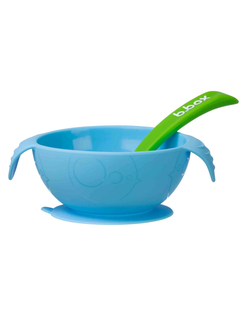 B.BOX SILICONE BOWL & SPOON - baby enRoute
