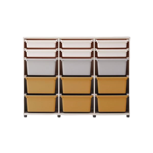 ILOOM EDDI KIDS 3-STORY CABINET 1400W (W PL BOX STORAGE) - baby enRoute