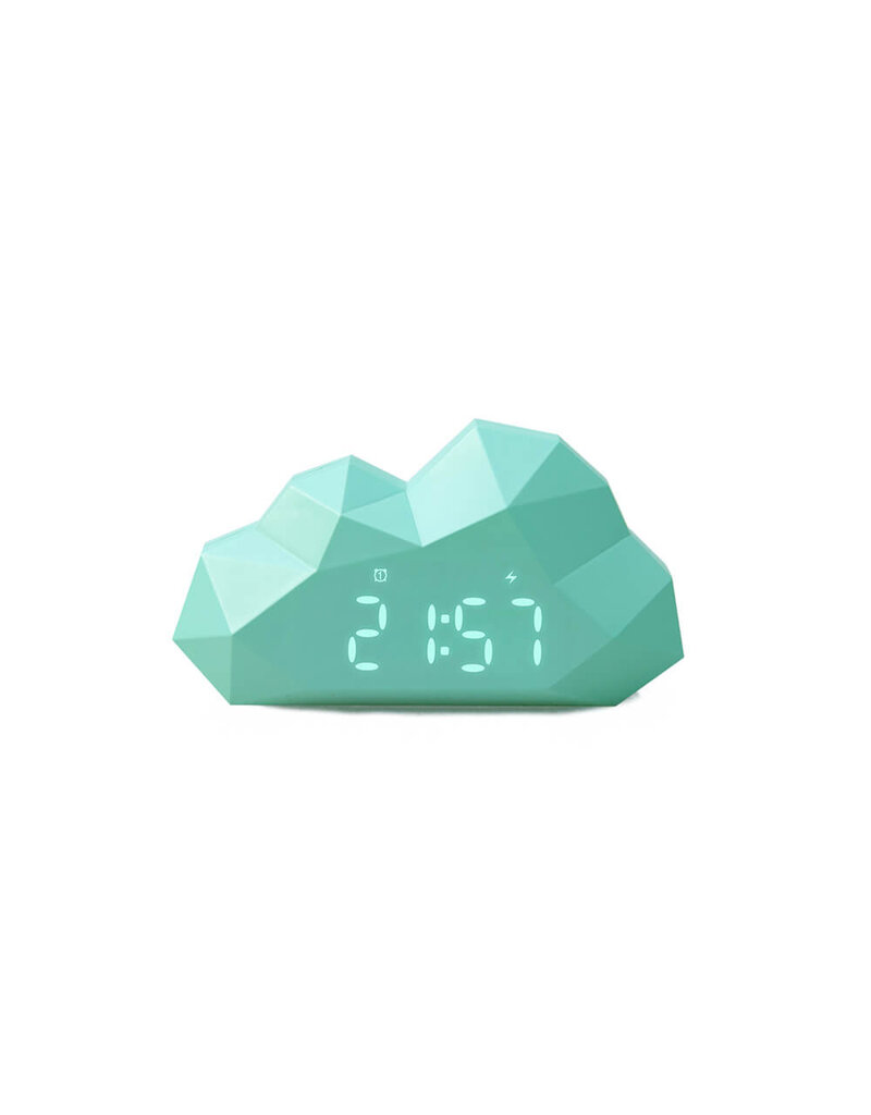 MOB MINI CLOUDY CLOCK-BLUE - baby enRoute