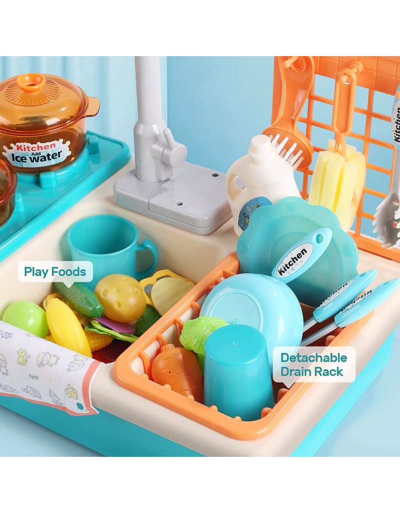 CUTE STONE CUTE STONE KIDS KITCHEN SINK TOY PLAYSET - baby enRoute