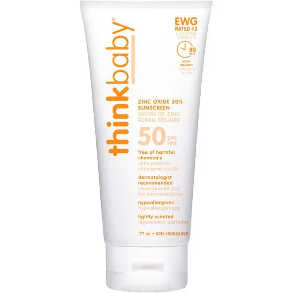 THINKBABY SAFE SUNSCREEN SPF 50 - baby enRoute