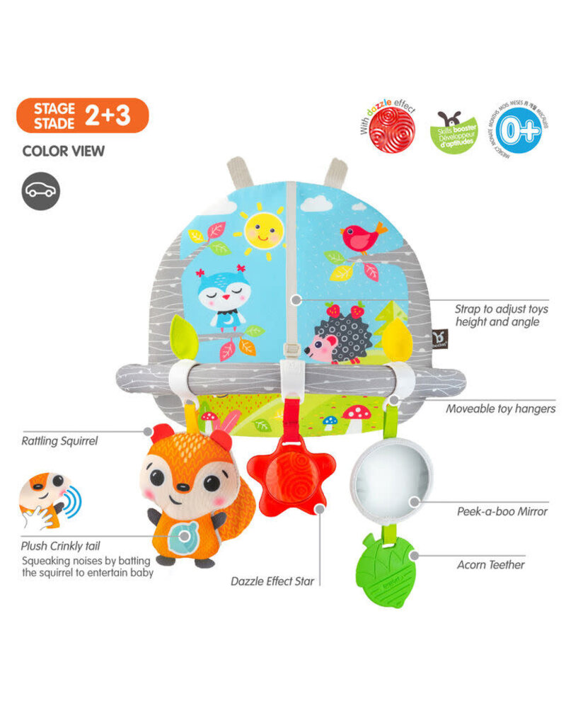 BENBAT BENBAT DOUBLE SIDED CAR ARCH FOX - baby enRoute