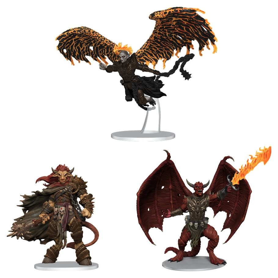 Dungeons & Dragons Fantasy Miniatures: - Archdevils Bael/Bel/Zariel ...