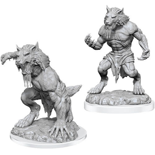 Wiz Kids Unpainted Miniatures: Fey Werewolves - CR - W03 - Phoenix Fire ...