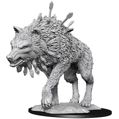 Unpainted Miniatures: Cosmo Wolf - MTG - W02 - Phoenix Fire Games