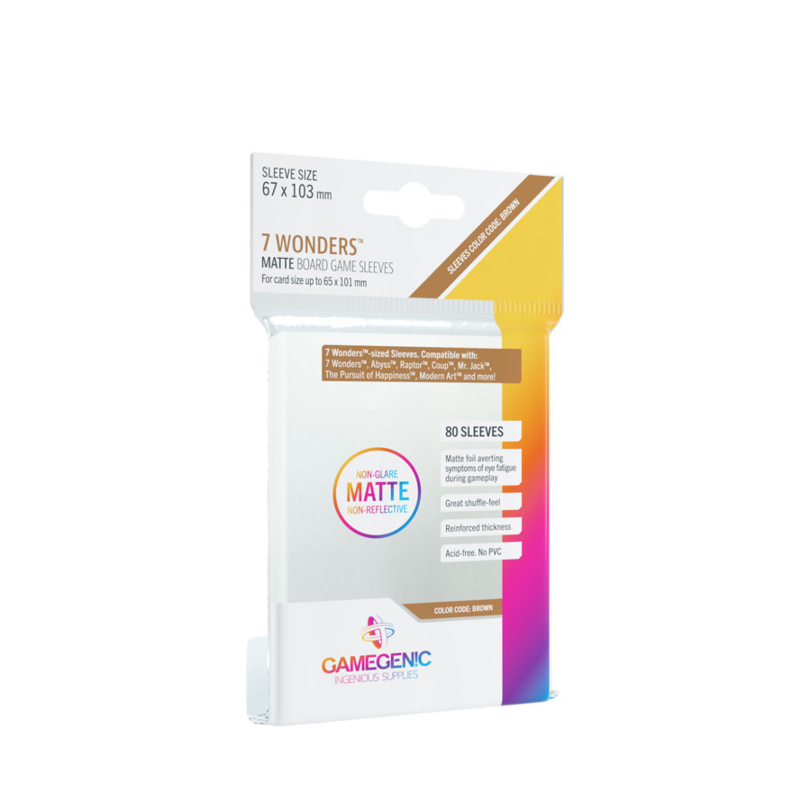 Matte Board Game Sleeves - Phoenix Fire Games