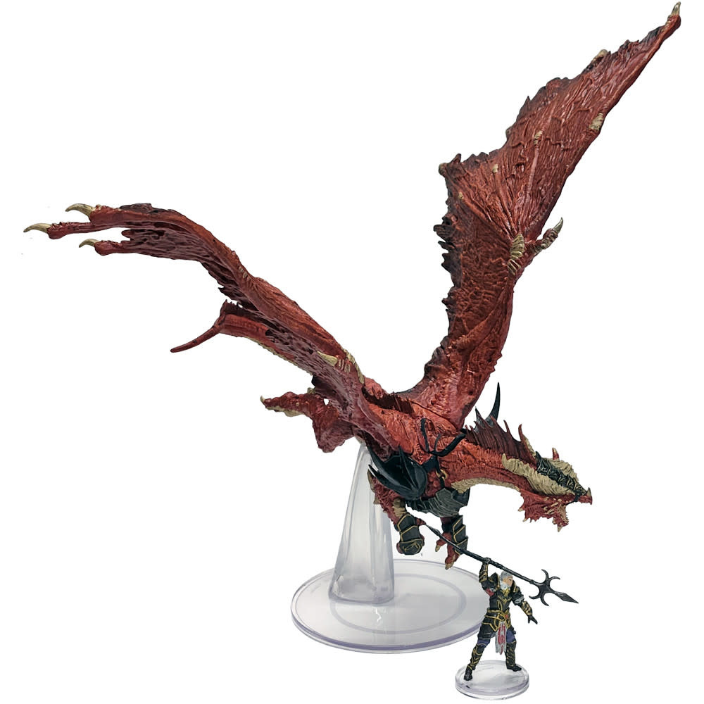 D&D Prepainted Miniatures: Kansaldi on Red Dragon - Phoenix Fire Games