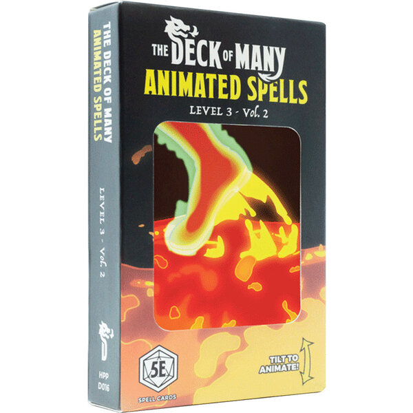 The Deck of Many Animated Spells: 5E Level 8 Volume 1 - Phoenix Fire Games