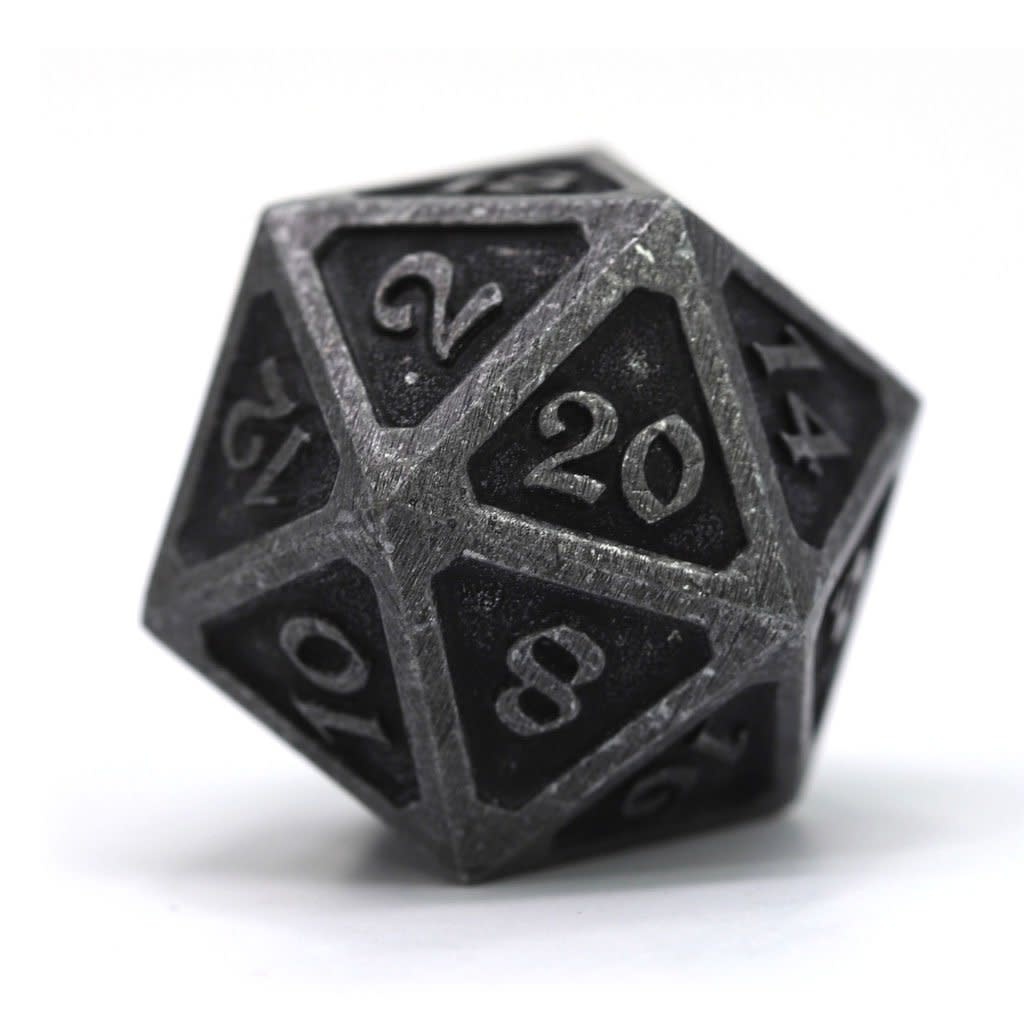 Die Hard Dice - Metal Standard Dire D20 - Mythica - Dark Iron - Phoenix ...
